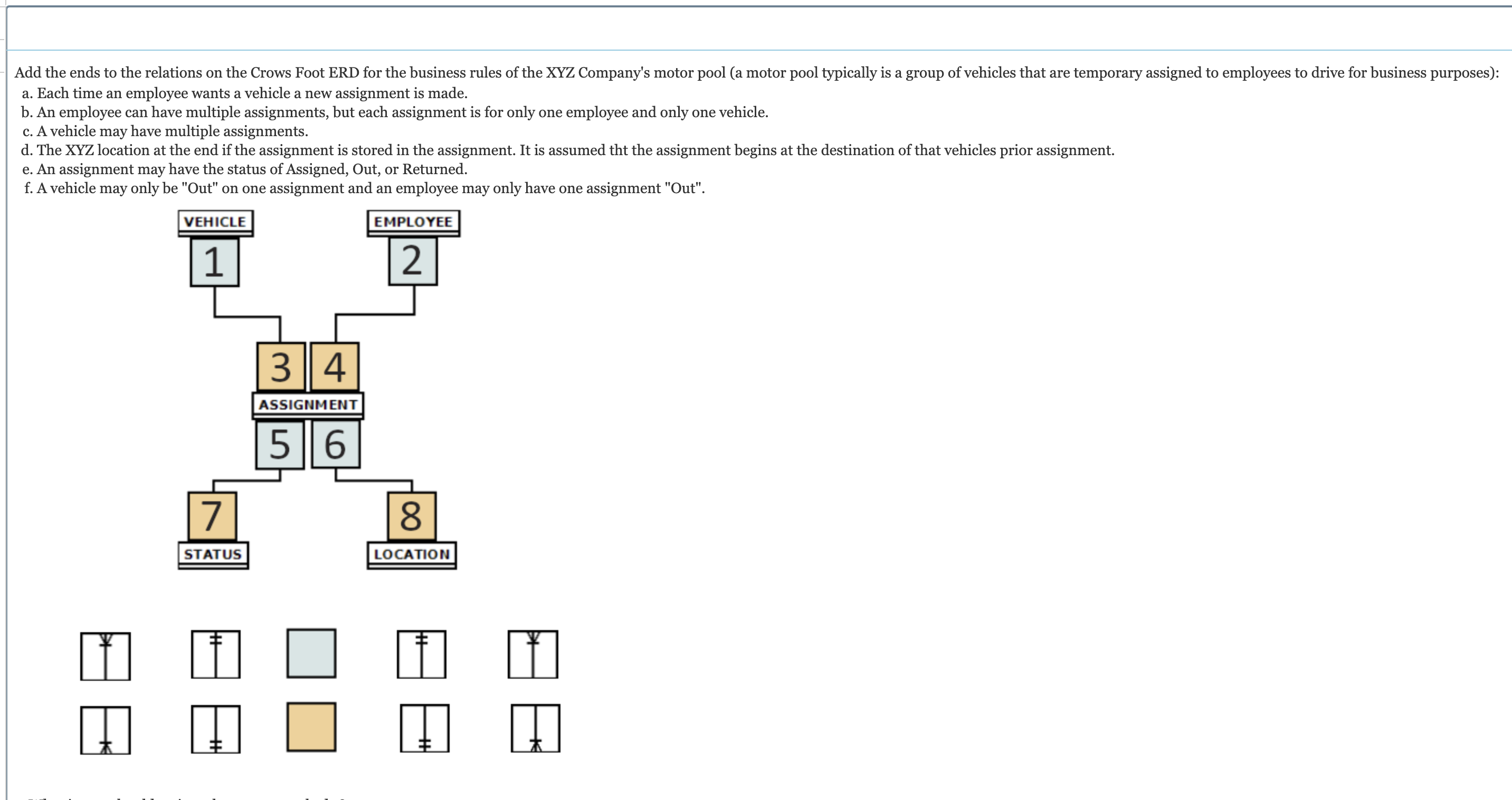 Solved 1. What image should go into the square marked 1 ? a. | Chegg.com