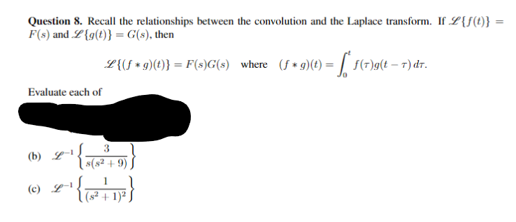 Solved Recall the relationships between the convolution and | Chegg.com