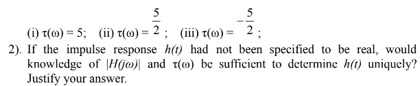 Solved (25 Points) Consider a continuous-time lowpass filter | Chegg.com Solved (25 Points) Consider a continuous-time lowpass filter | Chegg.com