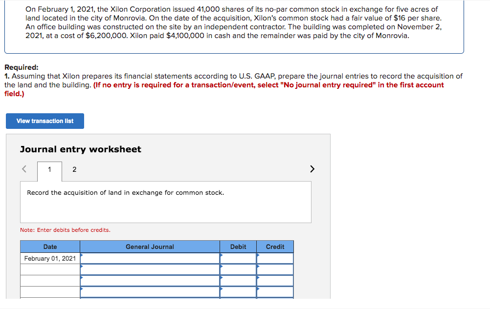 Solved On February 1, 2021, the Xilon Corporation issued | Chegg.com