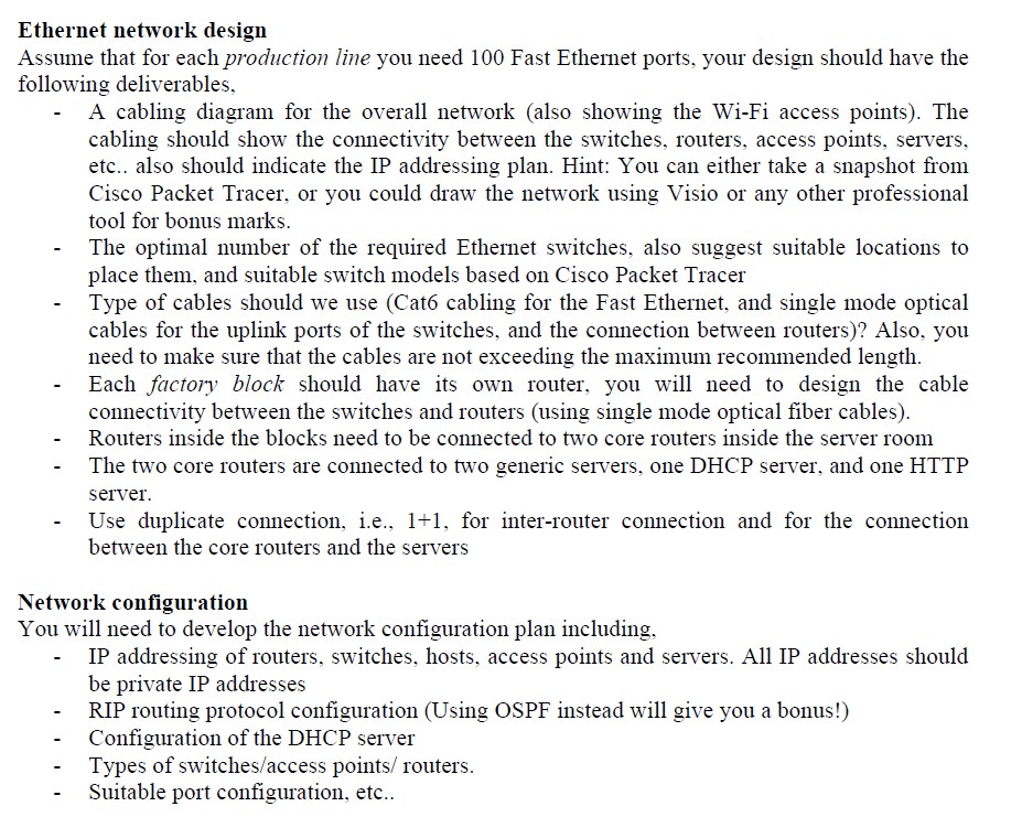 CISCO PACKET TRACER Please DO NOT USE CHATGPT. For | Chegg.com