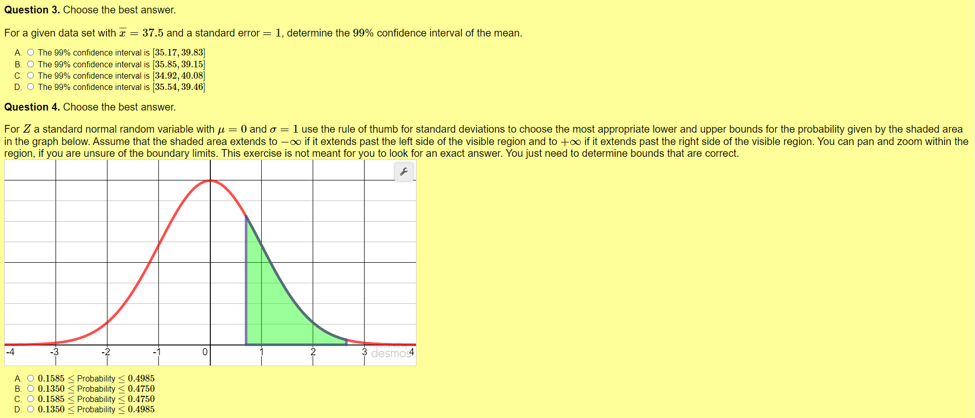 Solved For a given data set with xˉ=37.5 and a standard | Chegg.com