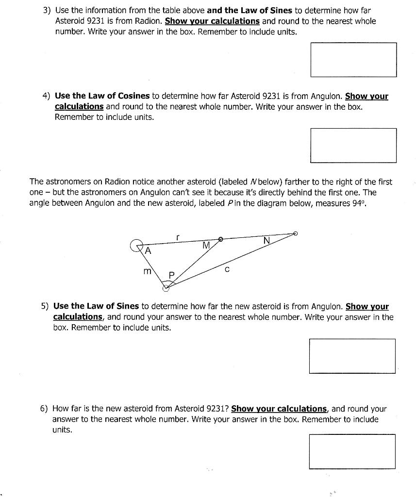 Recall the idea of trigonometric parallax from | Chegg.com