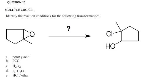 Solved identify the reaction conditions for the | Chegg.com