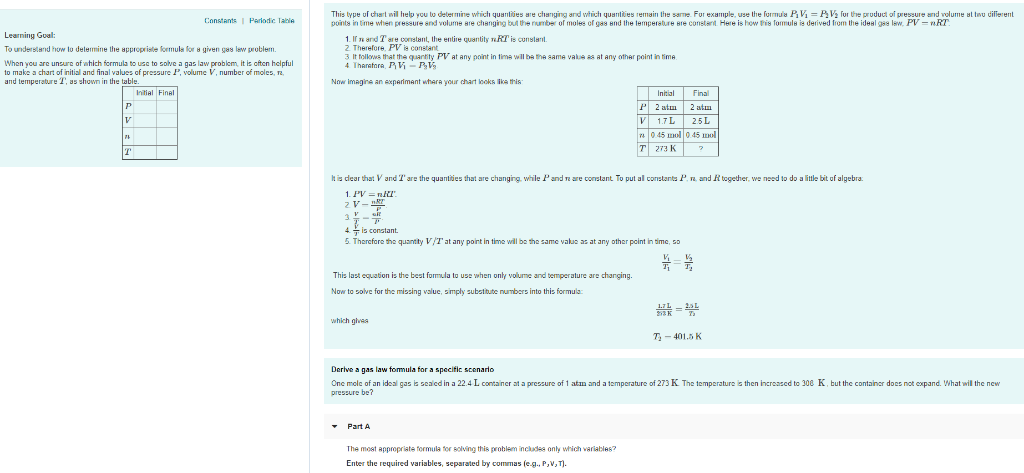 Solved 191) The most appropriate formula for solving this | Chegg.com