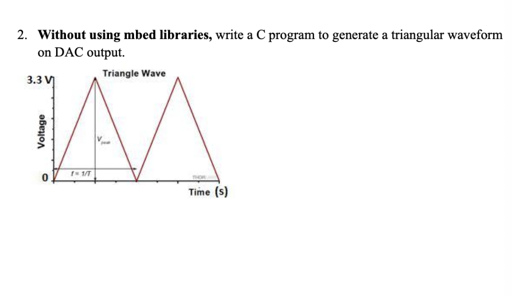 Solved It's based off the LPC1768 mbed board, on the Keil | Chegg.com