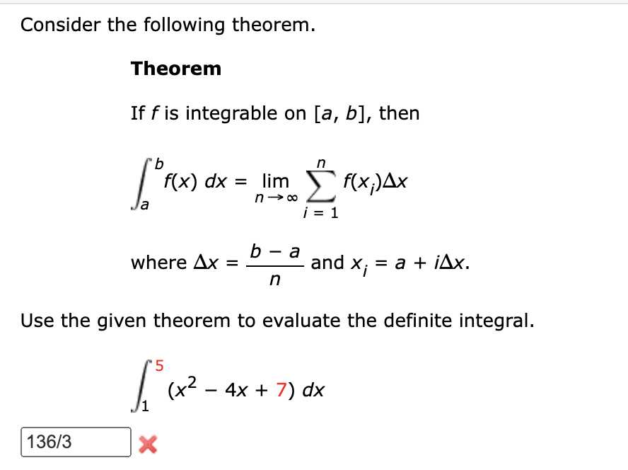 Solved Consider the following theorem.TheoremIf f ﻿is | Chegg.com