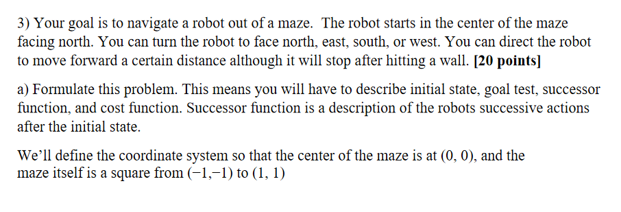 Solved Chapter 3: Solving problems by searching. Book: | Chegg.com