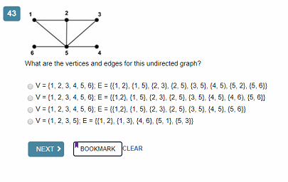 Solved What are the vertices and edges for this undirected | Chegg.com