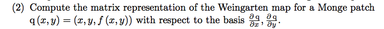 Solved (2) Compute the matrix representation of the | Chegg.com