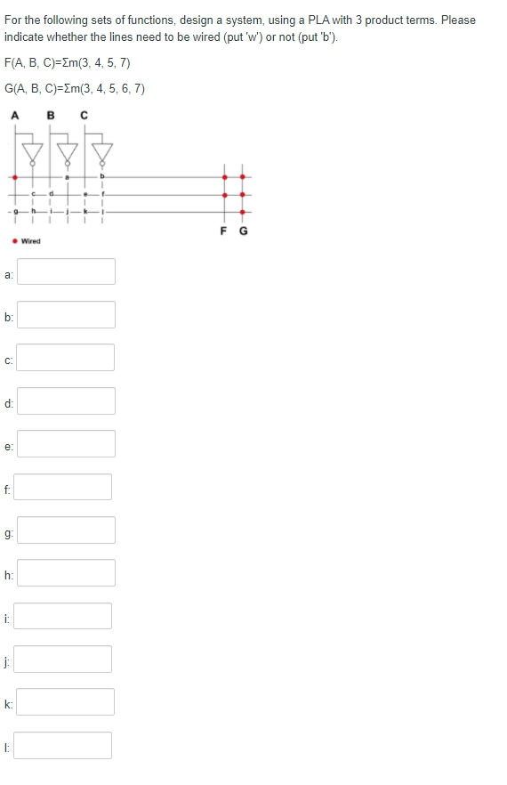 Solved For the following sets of functions, design a system, | Chegg.com