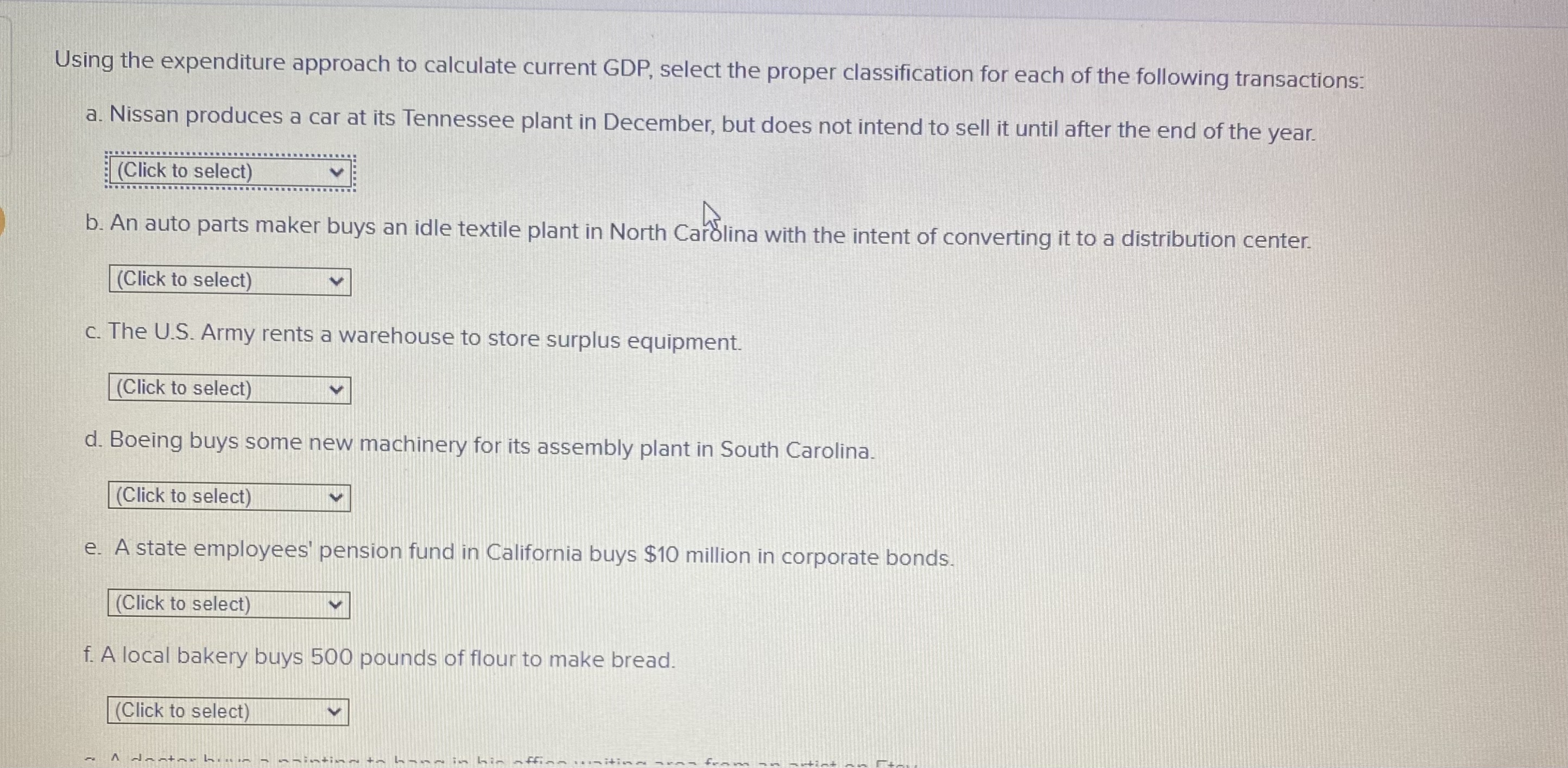 Solved Using the expenditure approach to calculate current | Chegg.com