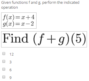 Solved Given functions fand g perform the indicated | Chegg.com