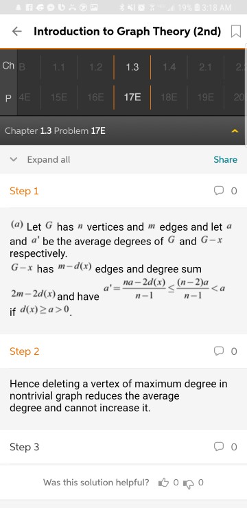 Solved Let G be a graph with at least 2 vertices. Prove | Chegg.com