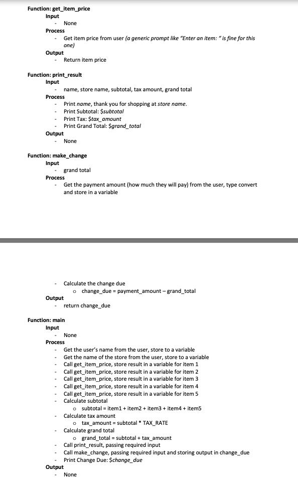 Solved This is my current code and I need to reformat it | Chegg.com