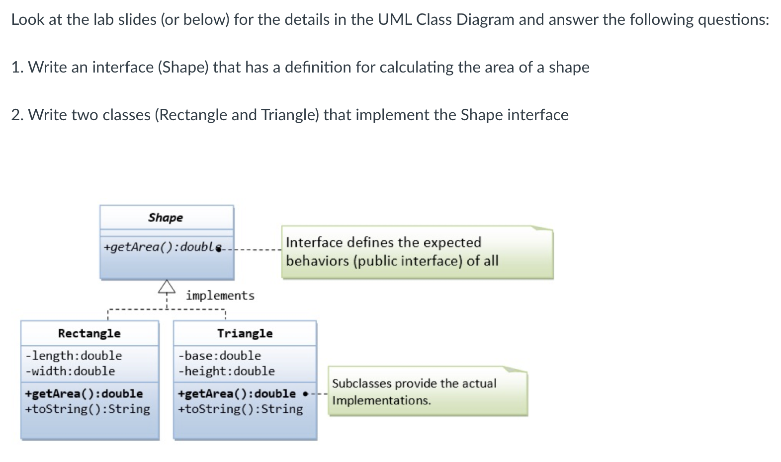Solved Look at the lab slides (or below) for the details in | Chegg.com