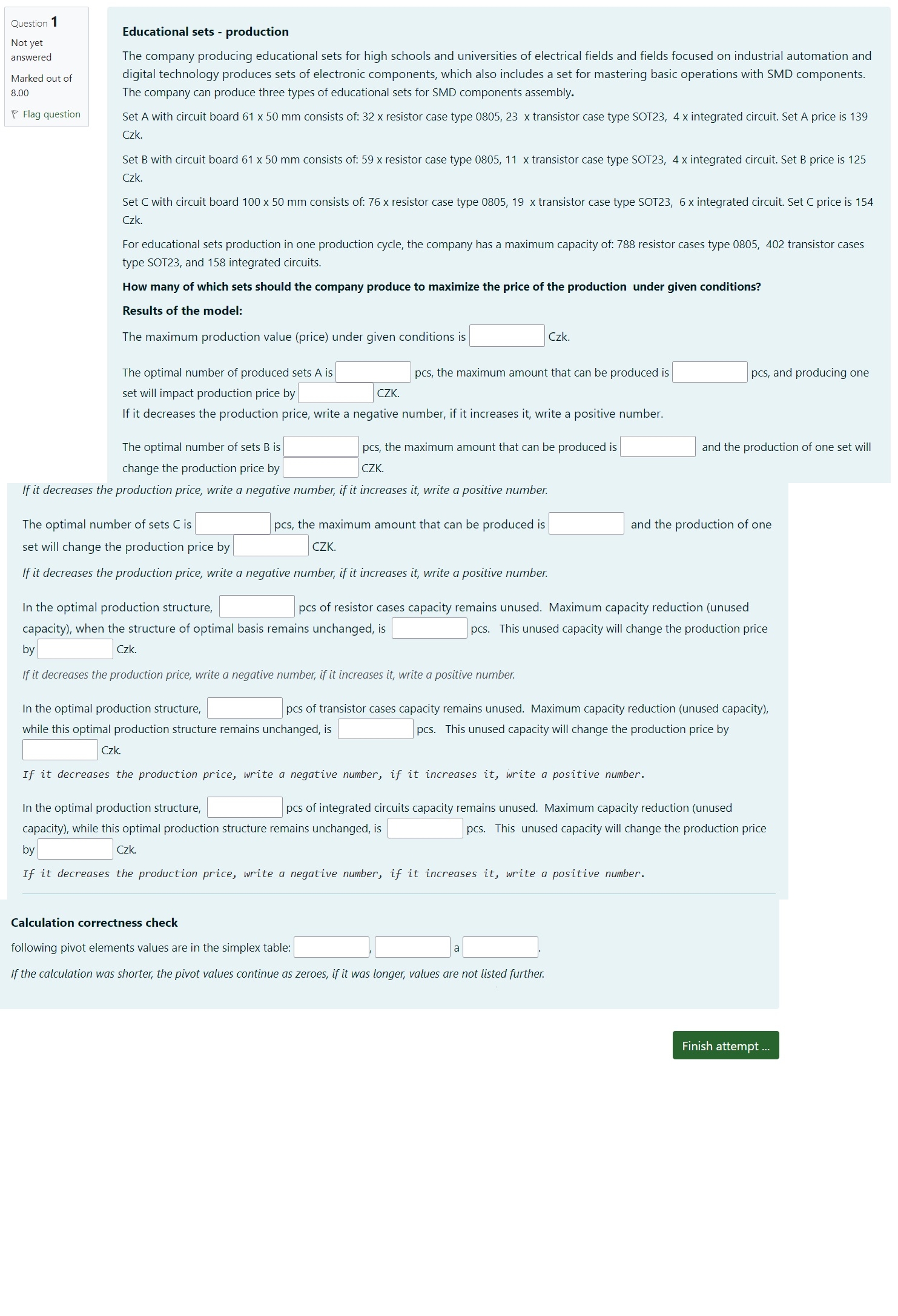 Solved Hi, ﻿I'm studying Simplex Algorithm of Linear | Chegg.com