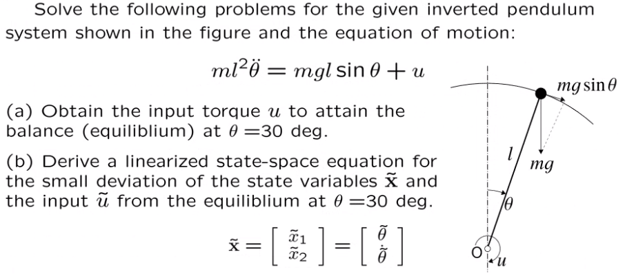 Solved Solve the following problems for the given inverted | Chegg.com