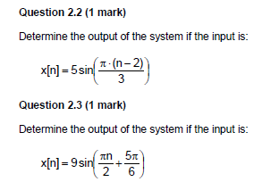 Solved Question 2 (3 marks) A system S is linear and time | Chegg.com