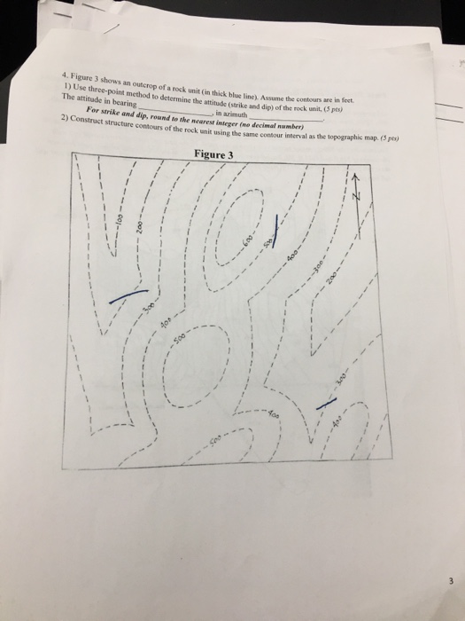 Use three-point method to determine the attitude | Chegg.com