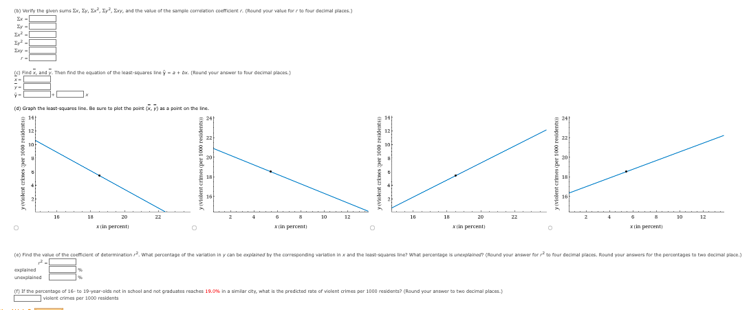 Solved Complete parts (a) through (e), given | Chegg.com