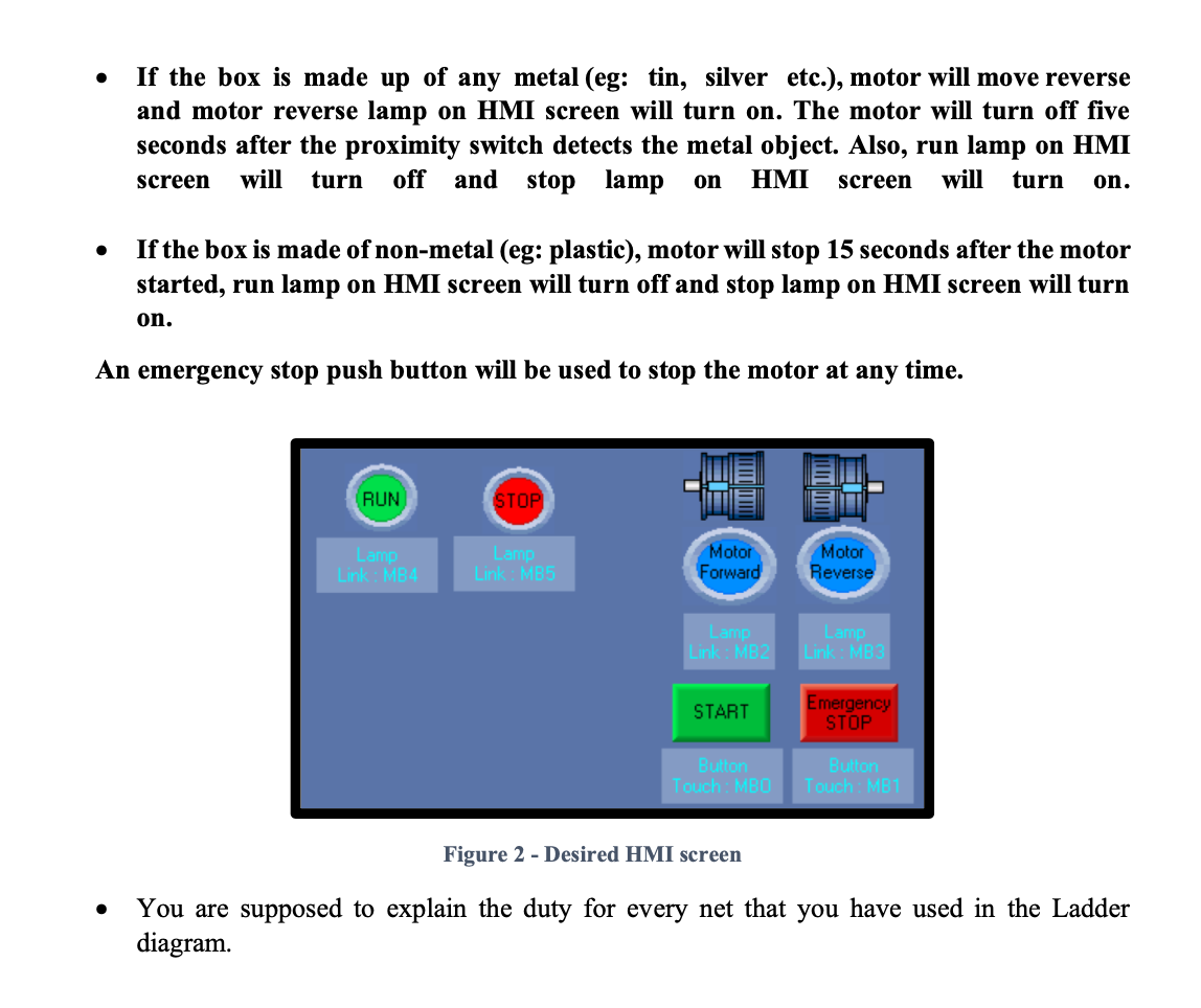 5- Create a Ladder diagram (Visilogic Software | Chegg.com