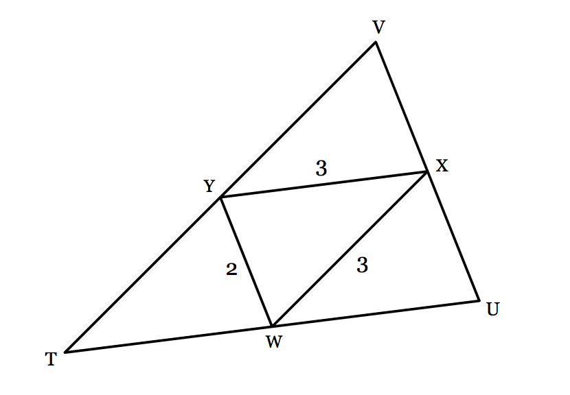 Solved Triangle WXY is formed by connecting the midpoints of | Chegg.com