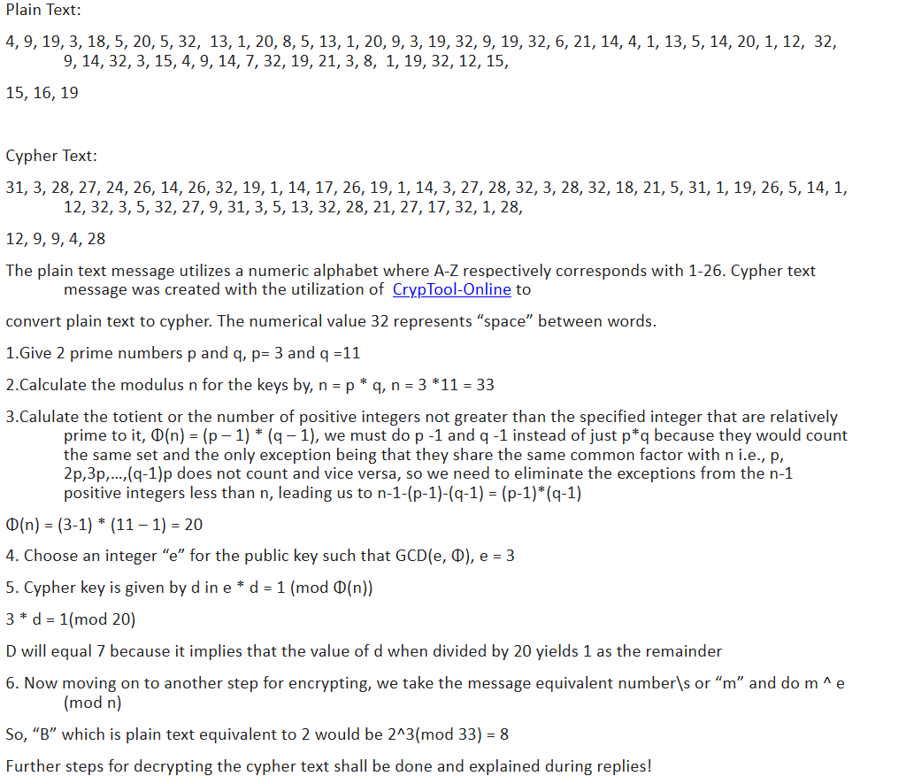 Solved In your responses decode the phrases and respond | Chegg.com