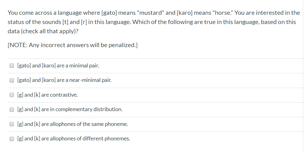 Solved You come across a language where (gato) means | Chegg.com