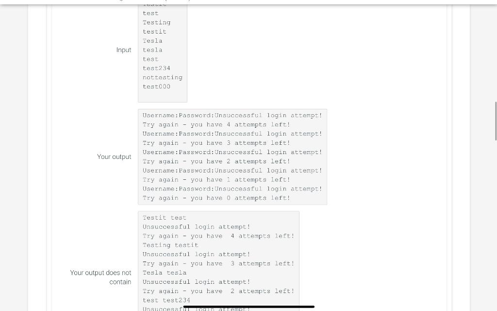 Solved Complete The Log In Class Implementation For The 