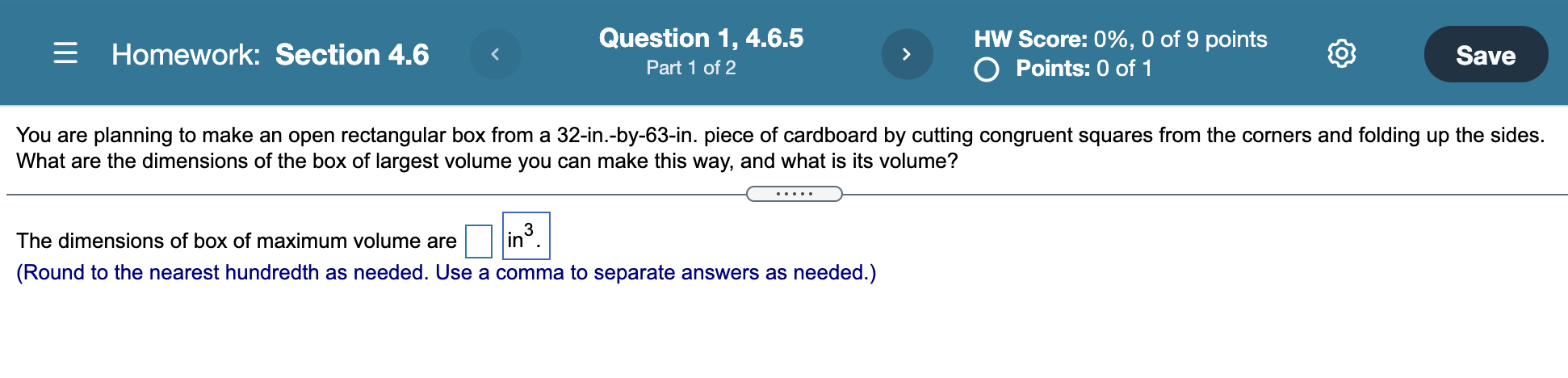 Solved You are planning to make an open rectangular box | Chegg.com