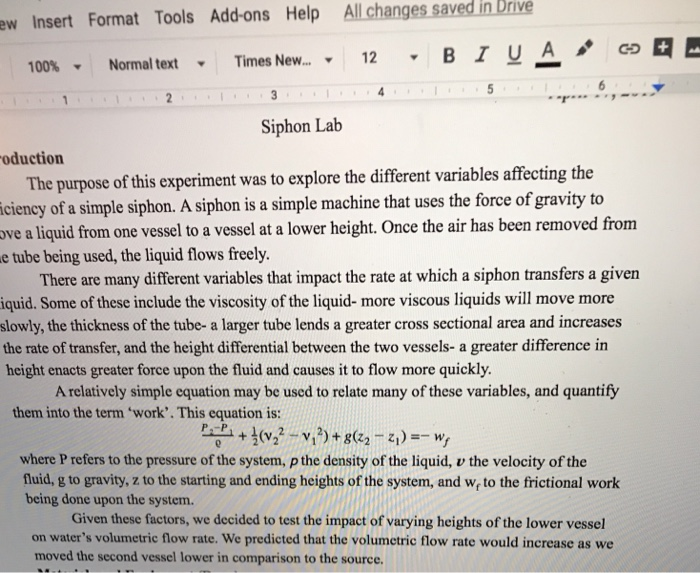 in Brive Insert Format Tools Add-ons Help All changes | Chegg.com