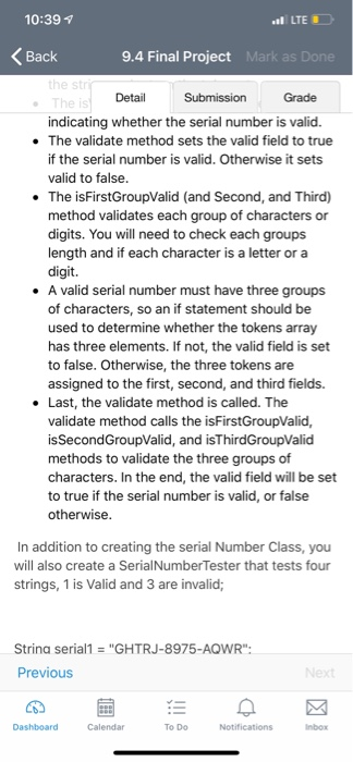 Solved In this final project you examine the SerialNumber | Chegg.com