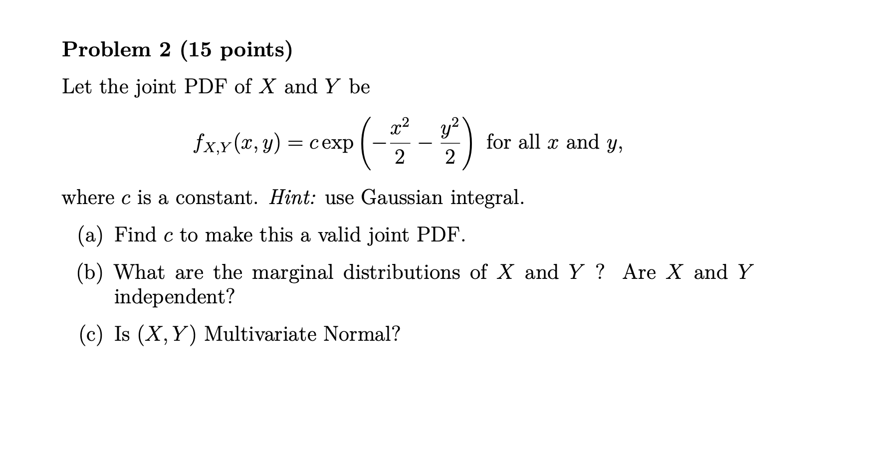 Solved LetthejointPDFofX andY be\\nLet the joint PDF of x | Chegg.com