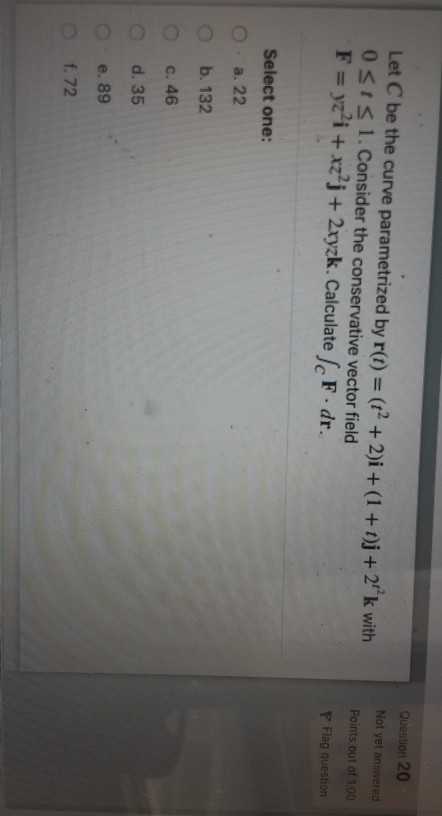 Solved Let C be the curve parametrized by r(t) = (t? + 2)i + | Chegg.com