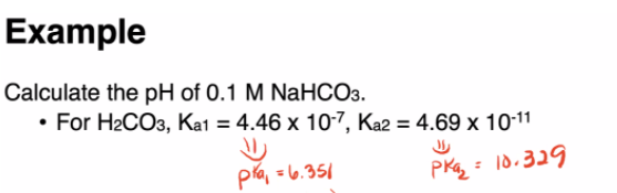Solved How do you convert Ka1 and Ka2 to pKa1 and pKa2? What | Chegg.com