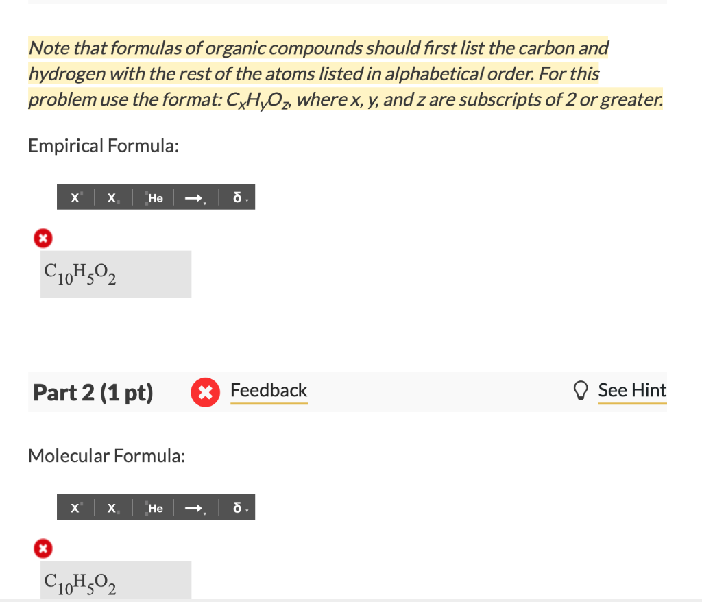 Solved A compound containing only C,H, and O, was extracted | Chegg.com