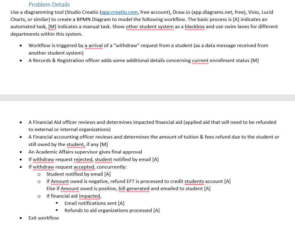 Solved Problem Details Use a diagramming tool (Studio | Chegg.com