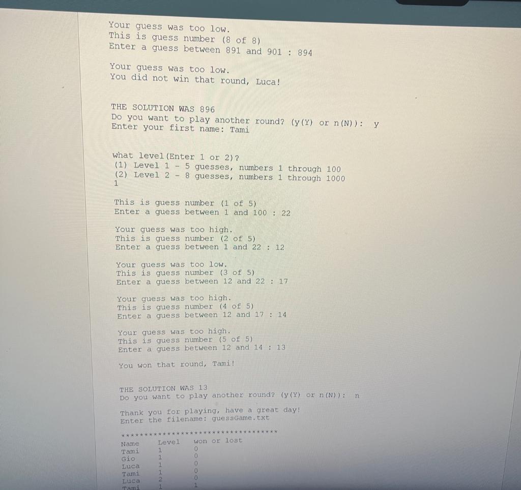 Solved Assignment purpose: programmer defined functions, | Chegg.com