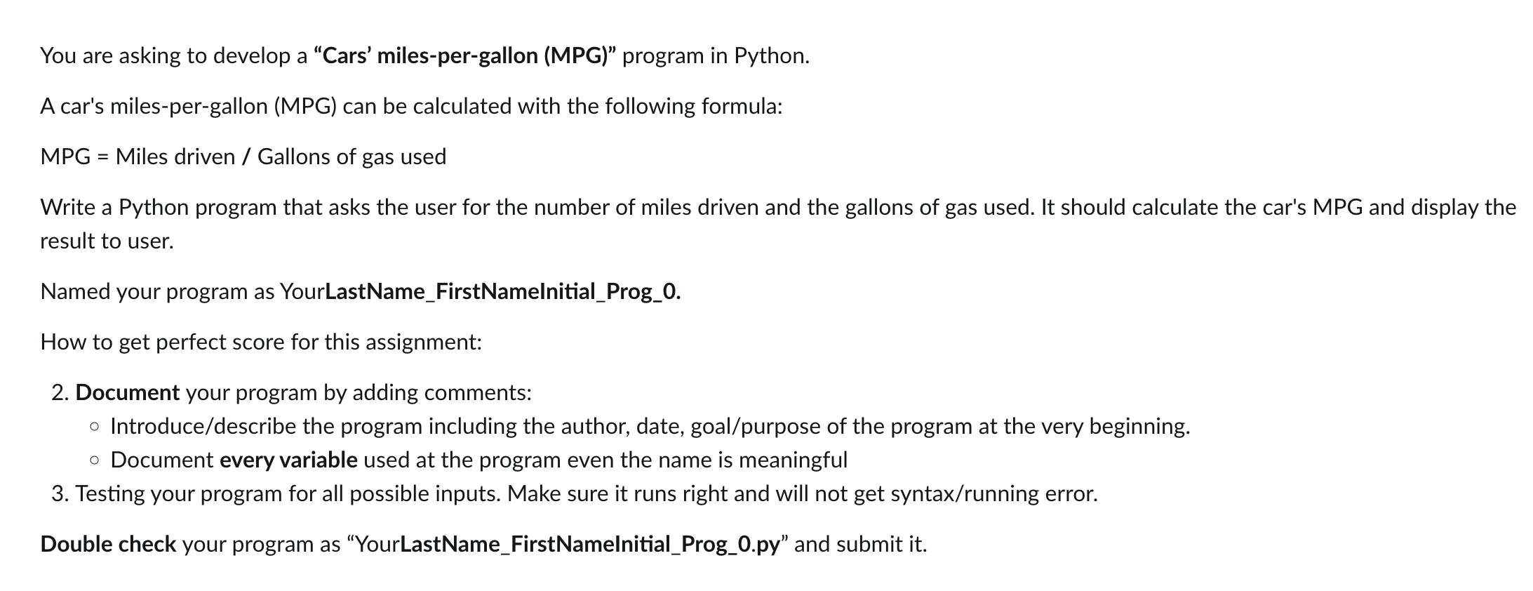 Solved You are asking to develop a "Cars' miles-per-gallon | Chegg.com