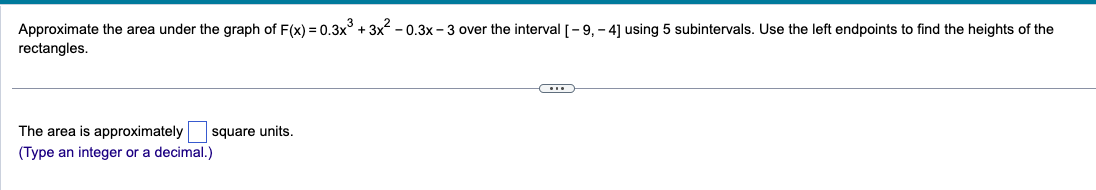 Solved Approximate the area under the graph of | Chegg.com