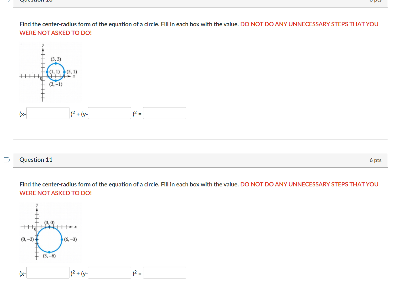 Solved Find the center-radius form of the equation of a | Chegg.com