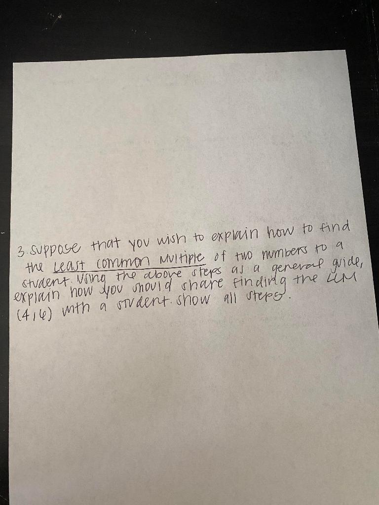 Solved Class Activity Finding Least Common Denominators | Chegg.com