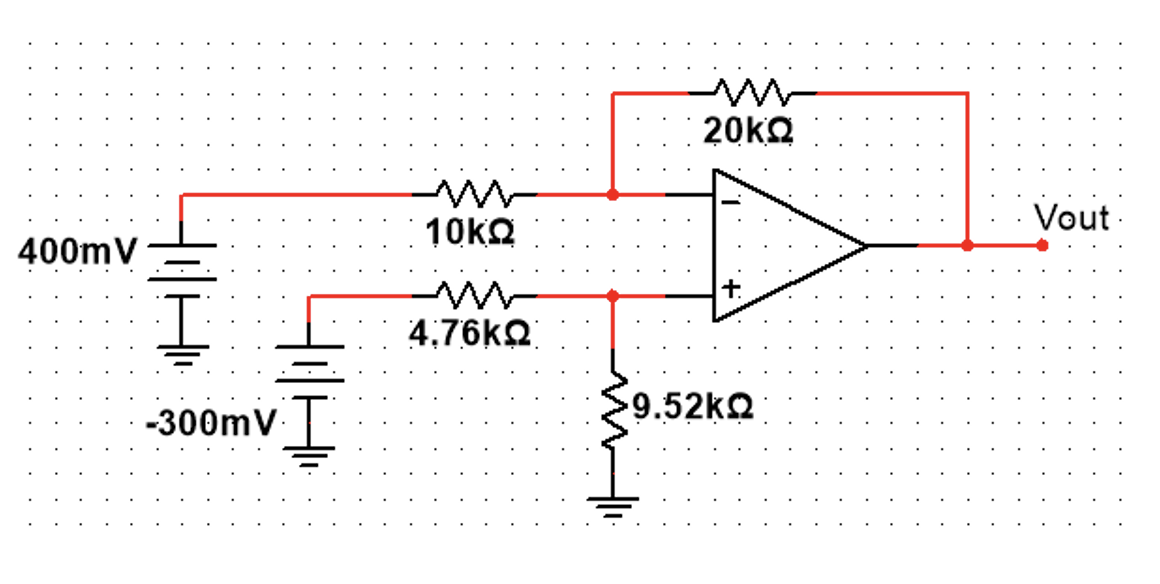 Solved Problem 3: Calculate Vout in the circuit below. | Chegg.com