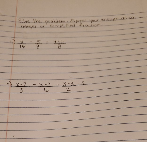 Solved Solve the Integer or problem. Express your answer | Chegg.com