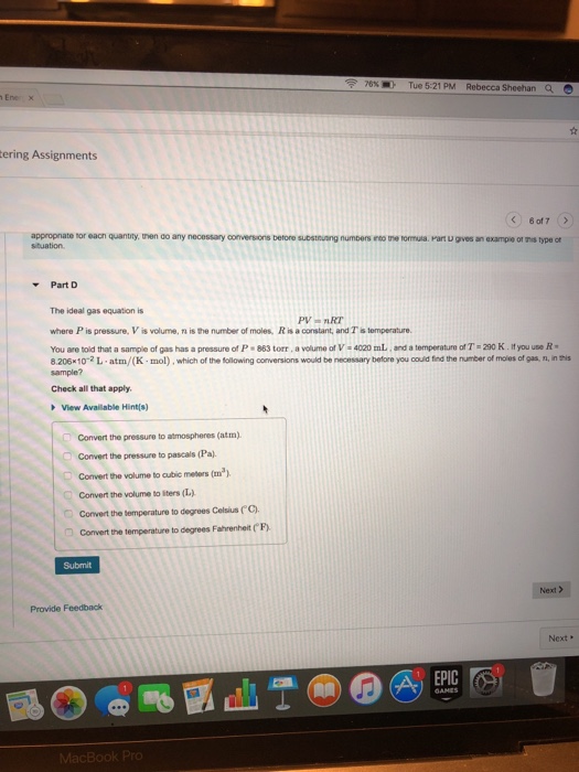 Solved tering Assignments - Part C The equation for photon | Chegg.com