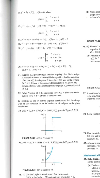 Solved Differential equation homework only Q# 6, 9, 16, 18, | Chegg.com