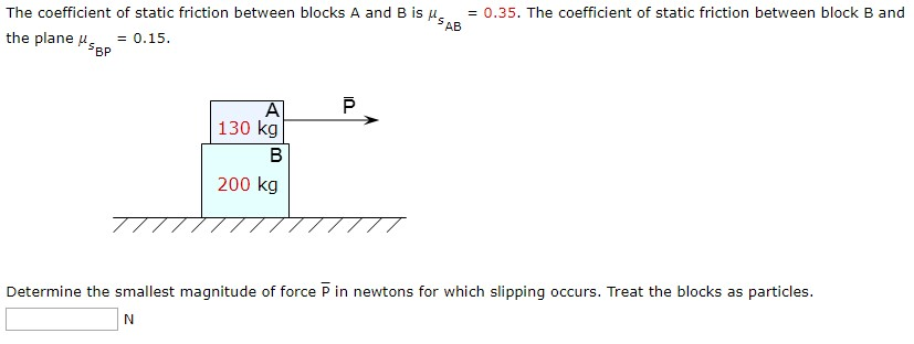 Solved The uniform box weighs 670 lb. The coefficient | Chegg.com