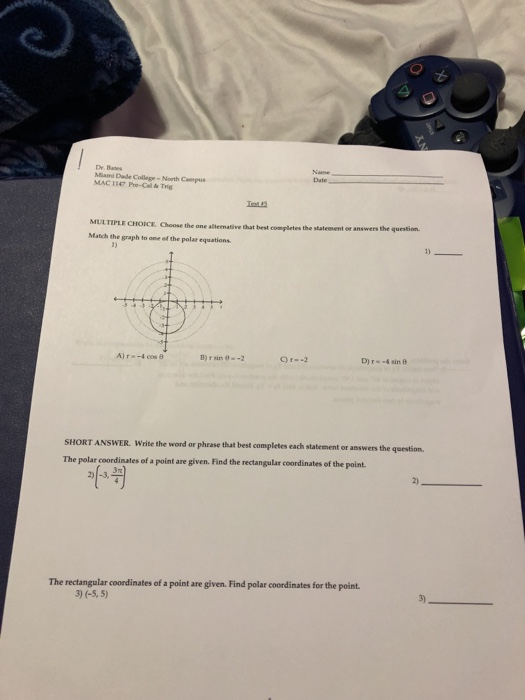 Solved 0 Dy. Bates Miami Dade College-North Compus MAC 1147 | Chegg.com