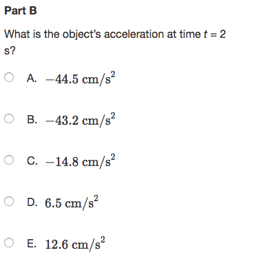 Solved Part A The position of an object bobbing up and down | Chegg.com